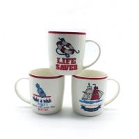 China FDA Certified Printed Ceramic Coffee Mugs for sale