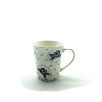 China LFGB Certified 10 Oz Matte Glazed New Bone China Mugs Ceramic Coffee Cups for sale