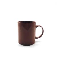 China Blue Simplicity Full Glazed 11 Oz Ceramic Coffee Mugs New Bone China for sale