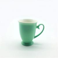 China SGS Certification High Footed Mini 8 Oz Ceramic Coffee Mugs , Marble Coffee Mugs for sale