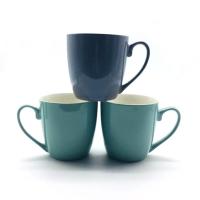 China Lightweight 420ml 14oz New Bone China Ceramic Coffee Mug for Gifts for sale