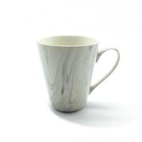China 9Oz Decal Printing Marble Ceramic Coffee Mugs Glazed ABC Grade for sale