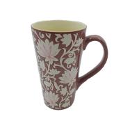 China Best Painted Color Unique Design Ceramic Drinks Mug for sale