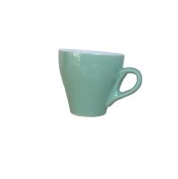 China 3oz Stoneware Material Small Size Cup with OEM Color and Designs for sale