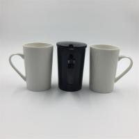 China 9.5oz Dinnerware New Bone China Double Glazed Coffee Cups With Lid for sale