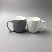 China Fashionable OEM Service Ceramic Drinking Mugs , 350ml Coffee Cup for sale