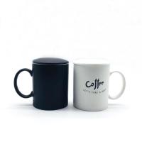 China Customizable 300ml 10oz Ceramic Coffee Mug with Lid Stoneware Handmade Easy Grasp Handle for sale