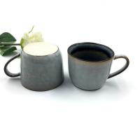 China Stoneware Reactive Color Glaze Mug Drinkware Type  Ceramic Mug for sale