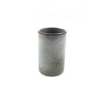 China Reactive Glazed Ceramic Mugs 350ml Vintage Handleless Coffee Cup for B2B Export for sale