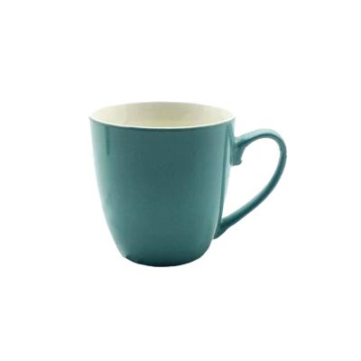 China Lightweight 420ml 14oz New Bone China Ceramic Coffee Mug for Gifts for sale