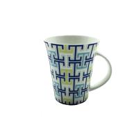 China Customized Decal Ceramic Coffee Mugs 10oz New Bone China with Color Glazed for sale