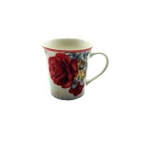 China LFGB Certified 10 Oz Matte Glazed New Bone China Mugs Ceramic Coffee Cups for sale