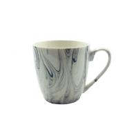 China LFGB Certified 14oz Marble Coffee Tumbler New Bone China Office Sustainable for sale