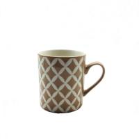 China New Bone China  Colorful  Embossed Ceramic Coffee Mug 11oz for sale