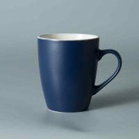 China Circular Blue Minimalist Matte Porcelain Dinnerware , 4 Piece Dinnerware Set for sale