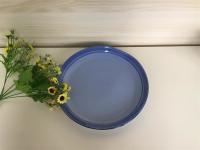 China Blue Texture 11'' Porcelain Dinnerware Set Reactive For Home for sale