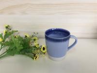 China Blue Texture 11'' Porcelain Dinnerware Set Reactive For Home for sale