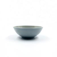 China 4 Piece High Temperature Ceramic Dinner Plate Set Grey Crackle Glaze for Hotels for sale