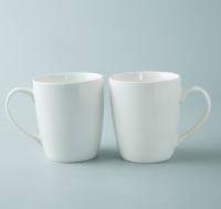 China 21oz White Ceramic Mugs New Bone China Coffee Milk Mugs Dishwasher Safe 5000 PCS MOQ for sale