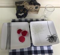 China OEM Stackable White Ceramic Dinner Plates 10 Inch Restaurant Grade Stoneware for sale
