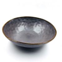 China 15 Inch Ceramic Serving Bowls 60 oz Stoneware Noodle Bowl Custom Color for sale