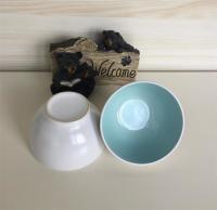 China 5.5 Inch Ceramic Soup Bowl Microwave Safe Stoneware Bowl for Kids Cereal for sale