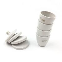 China Customized Labware Alumia Ceramic Crucible . Alumina Crucible With Lid Various Sizes for sale