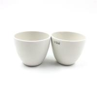 China 150ml Ceramic Crucible High Temperature Porcelain Lab Crucible 1000℃ for sale
