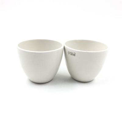 China 150ml Ceramic Crucible High Temperature Porcelain Lab Crucible 1000℃ for sale