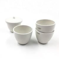 China 150ml Ceramic Crucible High Temperature Porcelain Lab Crucible 1000℃ for sale