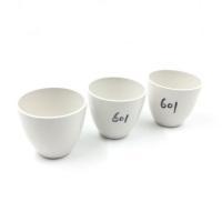 China 60ml Porcelain Crucible With Cover for sale
