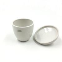 China High Hardness 15ml 99% Alumina Ceramic Crucible Lab Use Glazed for sale