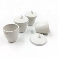 China High Hardness 15ml 99% Alumina Ceramic Crucible Lab Use Glazed for sale