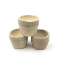 China 9AS Fire Assaying Magnesia Cupels 95% MgO for Gold Melting 1100°C for sale