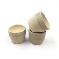 China 9AS Fire Assaying Magnesia Cupels 95% MgO for Gold Melting 1100°C for sale