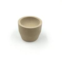 China 9A Magnesia Cupels for Fire Assaying High Thermal Shock Resistance 95% MgO for sale