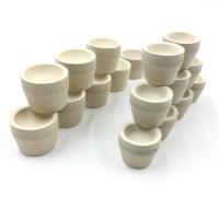 China Rapid Absorption 6A 40g Magnesia Cupels Hard For Fire Assaying for sale