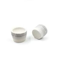 China White High Refractoriness Bone Ash Cupel Crucible For Smelting for sale