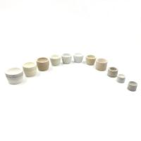 China White High Refractoriness Bone Ash Cupel Crucible For Smelting for sale
