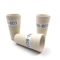 China H160mm High Refractoriness Clay Crucible , Assay Crucible For Laboratory Testing for sale