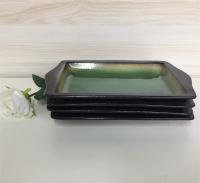 China CIQ Certificate Customized Sushi Serving Dishes With Double Ear for sale