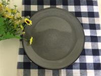 China Customized Stackable Ceramic Dinner Plates Non Disposable 500F Oven Safe for sale
