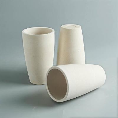 China ID 80mm High mechanical strength Fire Assay Crucible For Metal Analysis for sale