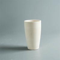 China H160mm High Refractoriness Clay Crucible , Assay Crucible For Laboratory Testing for sale