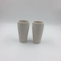 China Laboratory Bone Ash Crucible 85mm Top Diameter 135mm Height for Fire Assay Gold Analysis for sale