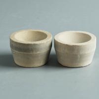 China 9A Magnesia Cupels for Fire Assaying High Thermal Shock Resistance 95% MgO for sale