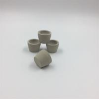 China White High Refractoriness Bone Ash Cupel Crucible For Smelting for sale