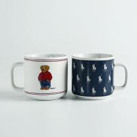 China Reusable AB Grade 9cm Height Glazed Pottery Mugs , Ceramic Reusable Coffee Cup for sale