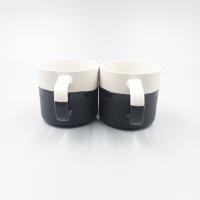China Dishwasher Safe Ceramic Stoneware Mugs , 350ml Coffee Mugs Double Glazed for sale