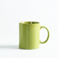 China Full Glazed Ceramic Milk Cup 8.2cm x 9.7cm Custom Color Pattern OEM for sale